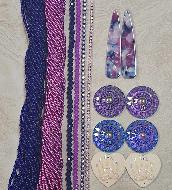 Blue + Purple Bundle – Southern Bead Supply