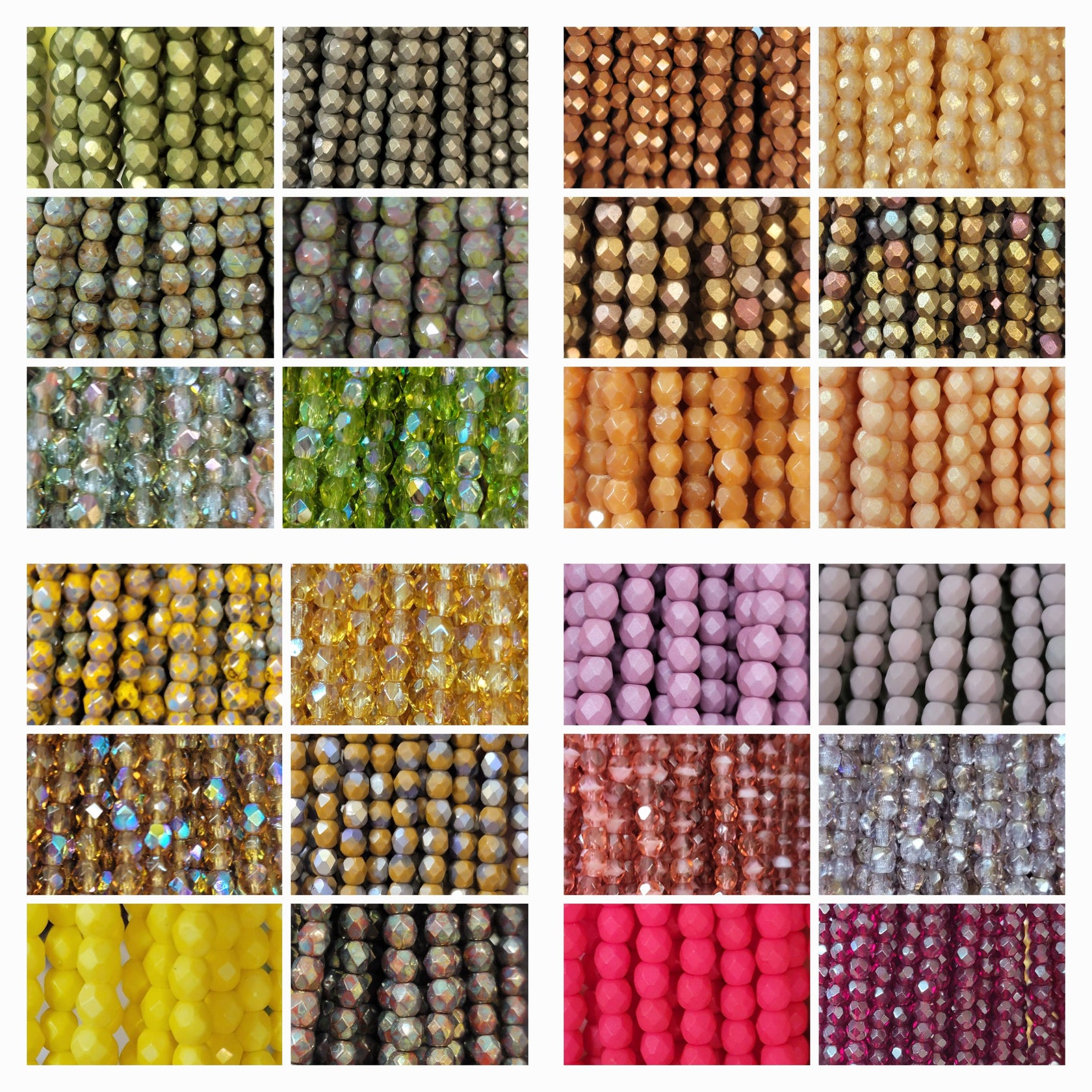 Fire Polish Beads SUBSCRIPTION – Southern Bead Supply
