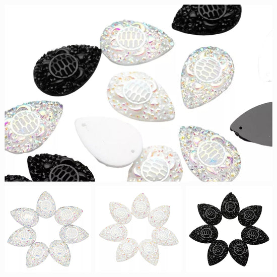 Teardrop Turtle Cabs – Southern Bead Supply